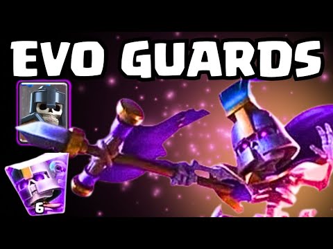 Guards Evolution Coming to Clash Royale? - YouTube