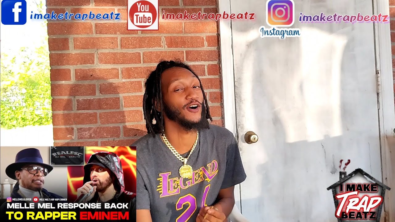 Part 4 Reactors Compilation REACTING to Melle Mel's Response To Eminem ...
