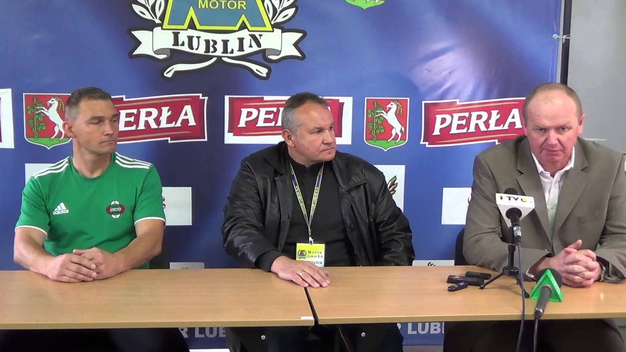 Trener Motoru Robert Kasperczyk po meczu Motor Lublin - Radomiak Radom ...