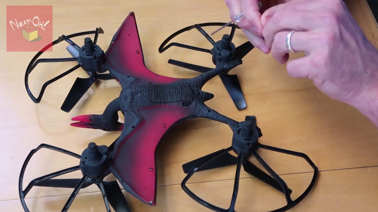 DINO DRONE TUTORIAL - How To Set Up And Fly The Mime Control™ Dino ...