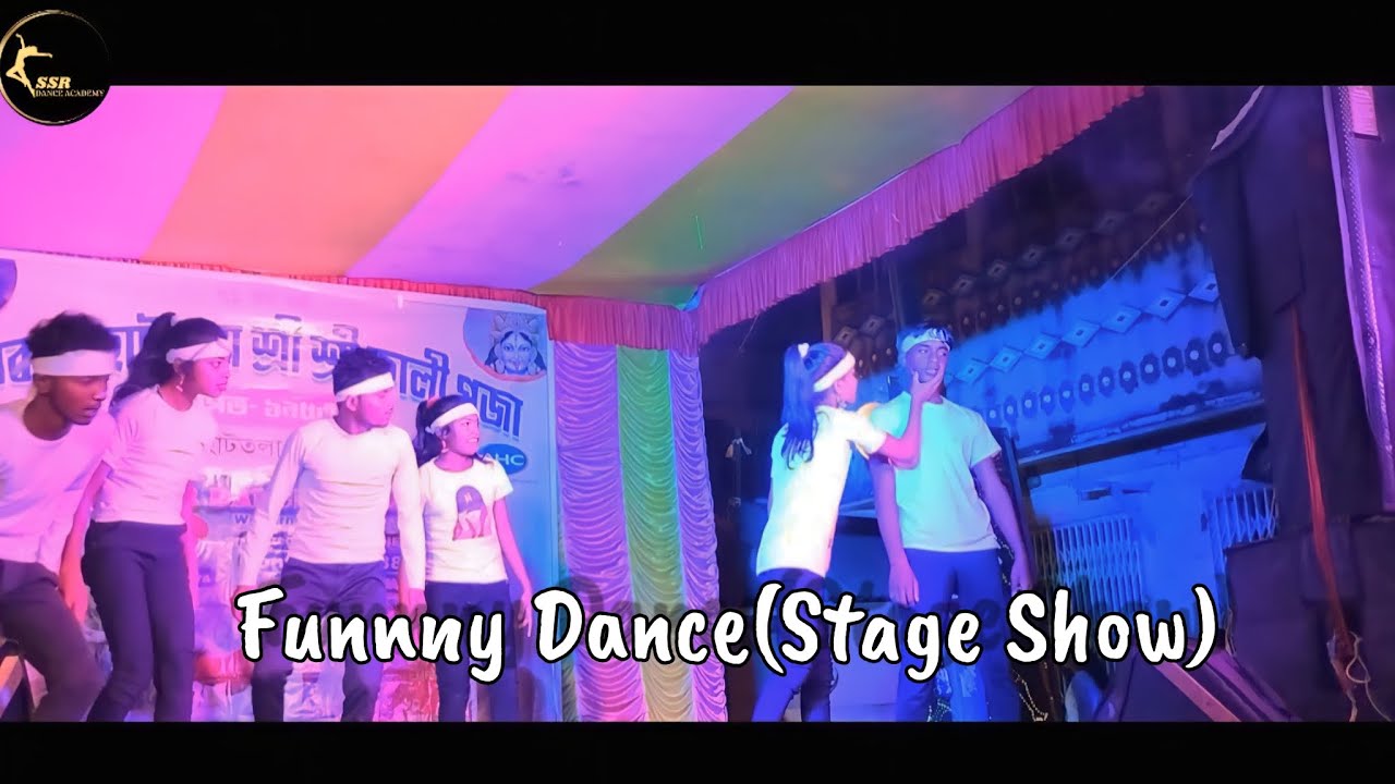 Funny Dance || Stage Show || Group Performance || SSR Dance Academy ...