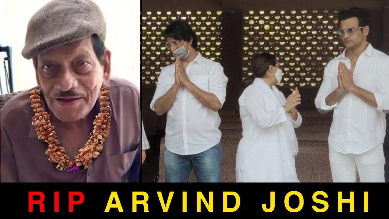 Sharman Joshi’s Father Actor Arvind Joshi Dies At 84 - YouTube