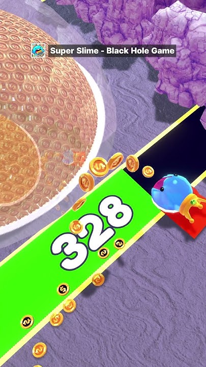 [Game of Supercent]🤑All this gold is mine! - Super Slime - Black Hole Game - YouTube