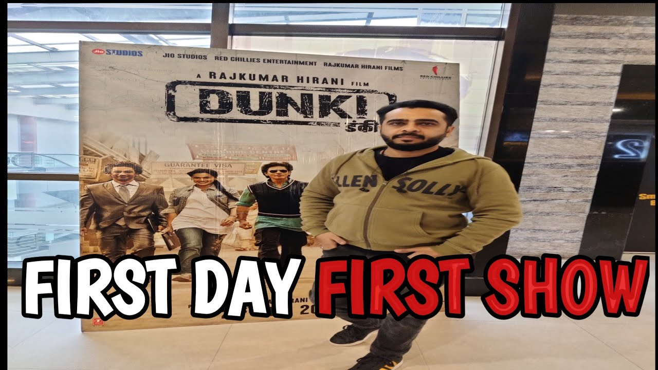 Dunki First Day First Show | Shahrukh khan - YouTube