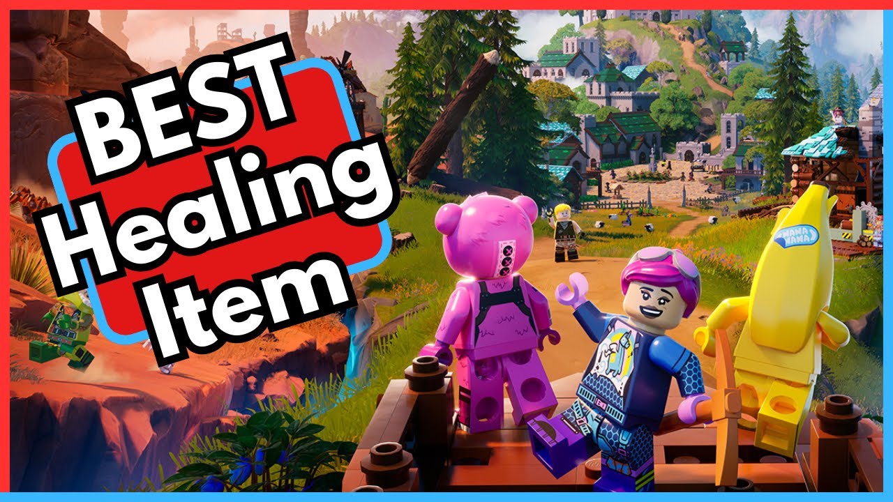BEST Healing Item in Lego Fortnite - YouTube