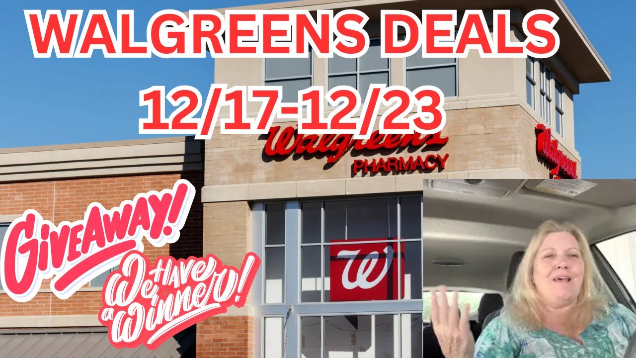 WALGREENS DEALS ALL DIGITAL WITH SPEND BOOSTER CONTEST WINNERS - YouTube