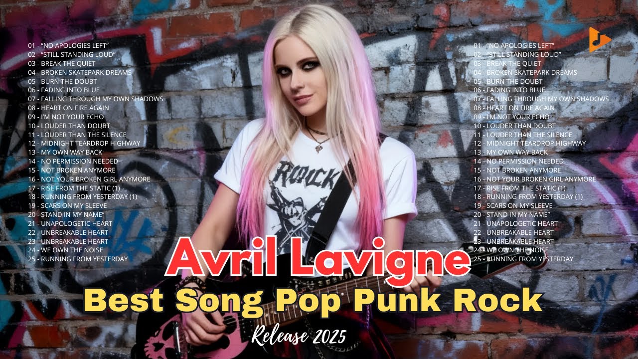 New Avril Lavigne Pop Punk Queen - Relive the Energy of Early 2000s ...