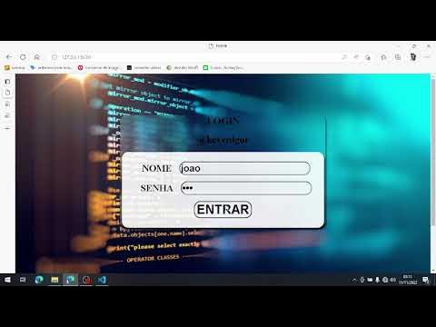 Validando usuário e liberando acesso; #004 CURSO DE #FLASK: criando um site do zero com #python ...
