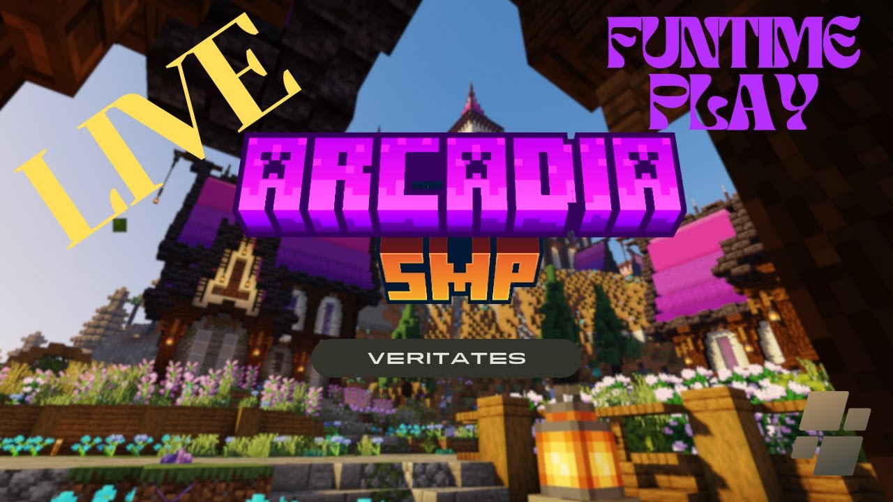 MINECRAFT ARCADIA - Construindo umas casas por ai - YouTube
