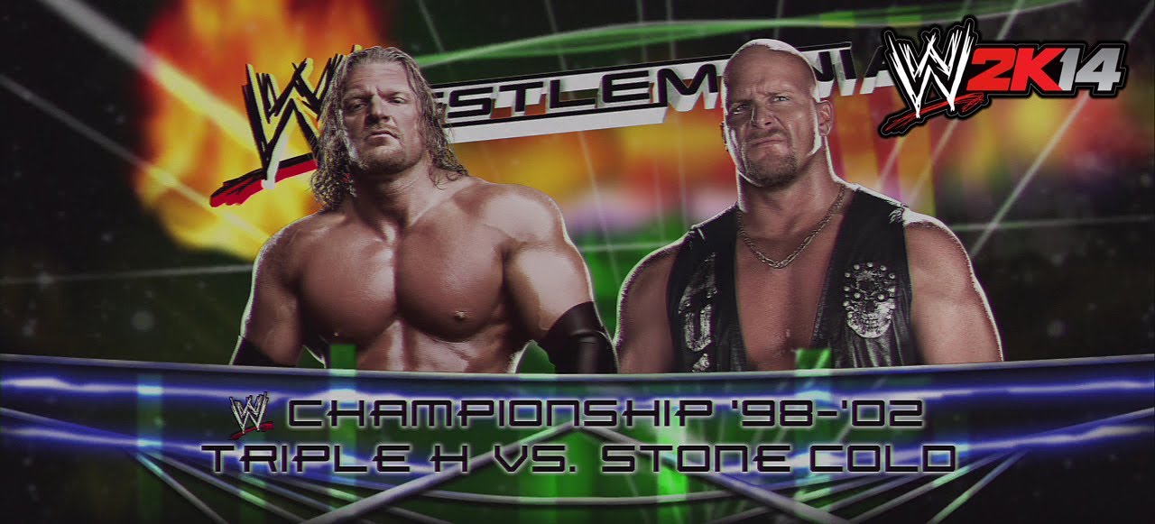 WWE 2K14 | Triple H vs Stone Cold Steve Austin | WrestleMania 16 | WWE ...