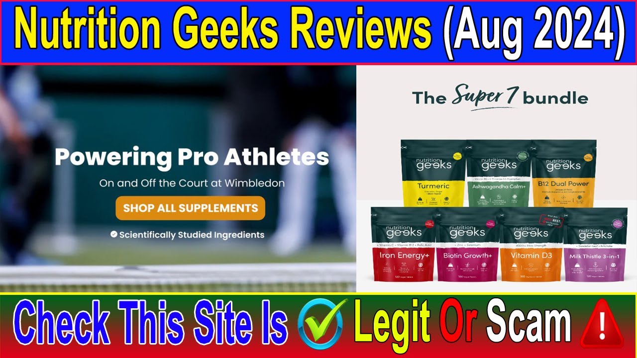 Nutrition Geeks Reviews (Aug 2024) Watch Video & Know About Nutrition ...