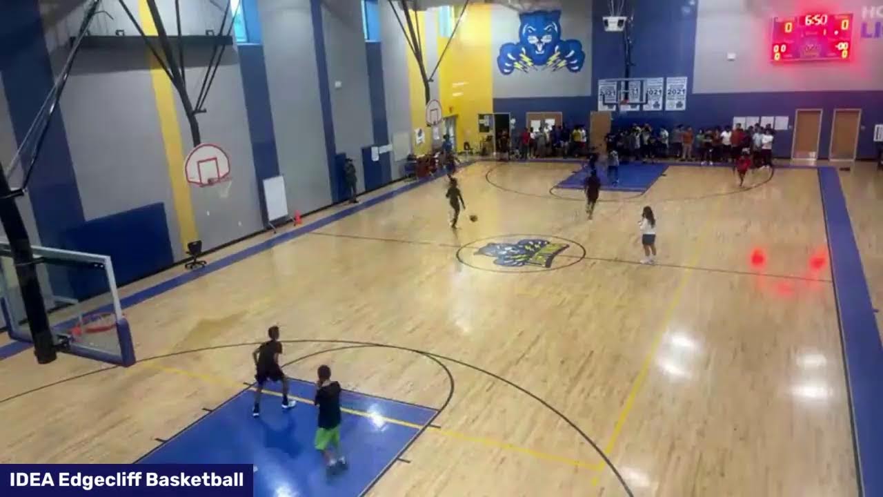 IDEA Edgecliff Boys Basketball Tryouts - YouTube