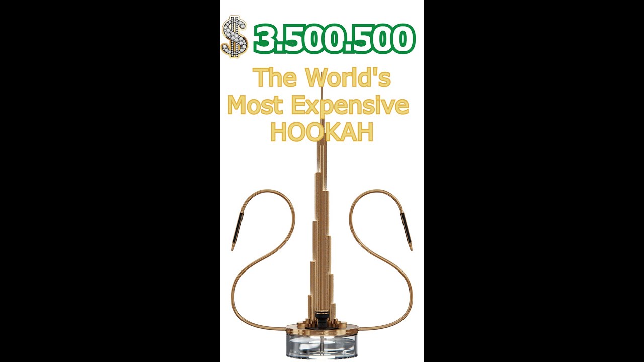 World"s most expensive Hookah, Burj Khalifa replica by caviar Global ...