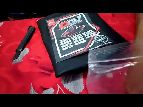 Kulit jok motor cover polos x cover catur bahan mulus dan tebal