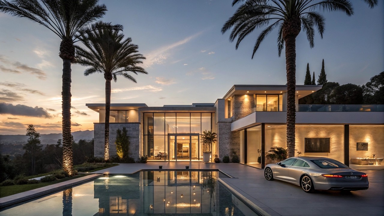 Bel Air’s Most Spectacular Mansion Tour | Modern Luxury Masterpiece ...