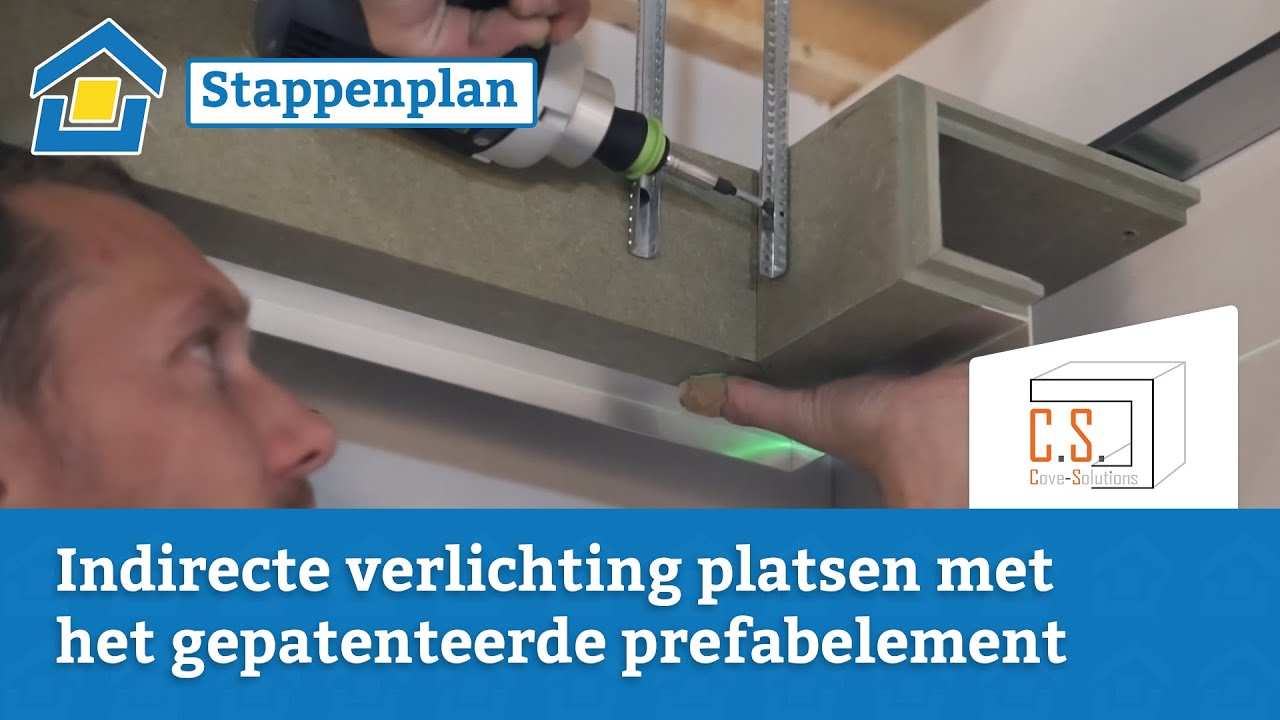 How to: Het plaatsen van indirecte verlichting met het gepatenteerde ...