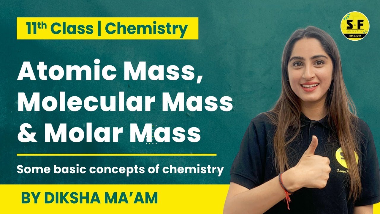 Class 11th Chemistry Atomic Mass Lecture 1 with Diksha Maam - YouTube