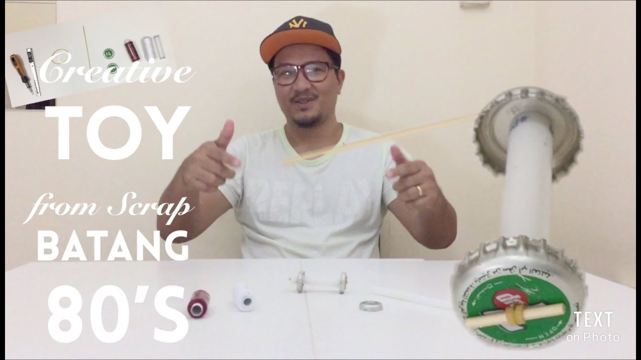 Laruang Pinoy - Laruang gawa sa Tansan. Toys made of bottle caps. - YouTube