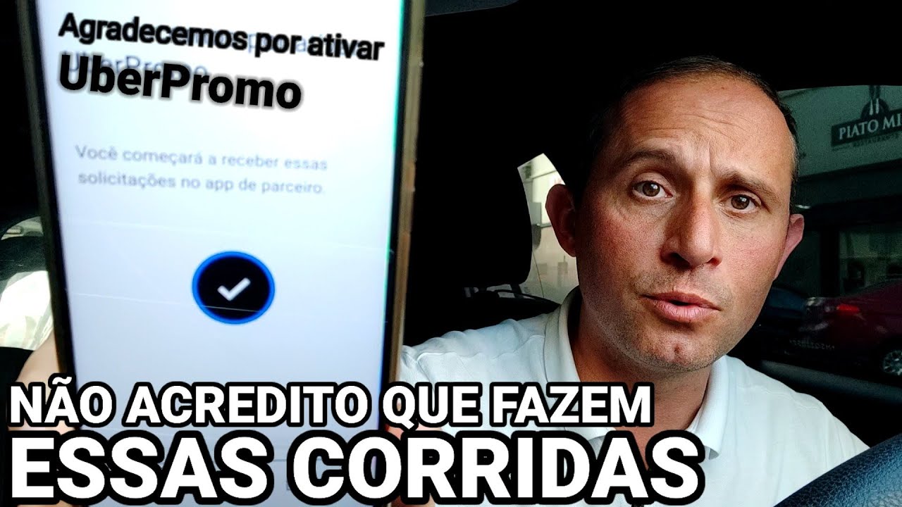 ATIVEI O UBER PROMO - YouTube