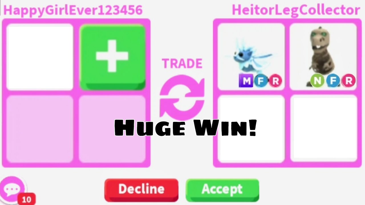😱😋Woah! They Offered MEGA NEON ICE MOTH DRAGON And ADDS For RARE Pet!🤔 ...