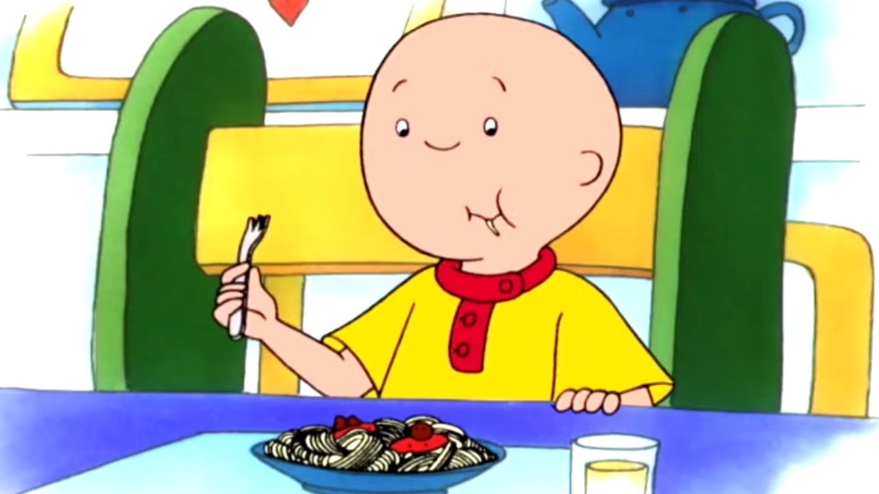La Comida de Caillou | Caillou en Español Castellano - YouTube