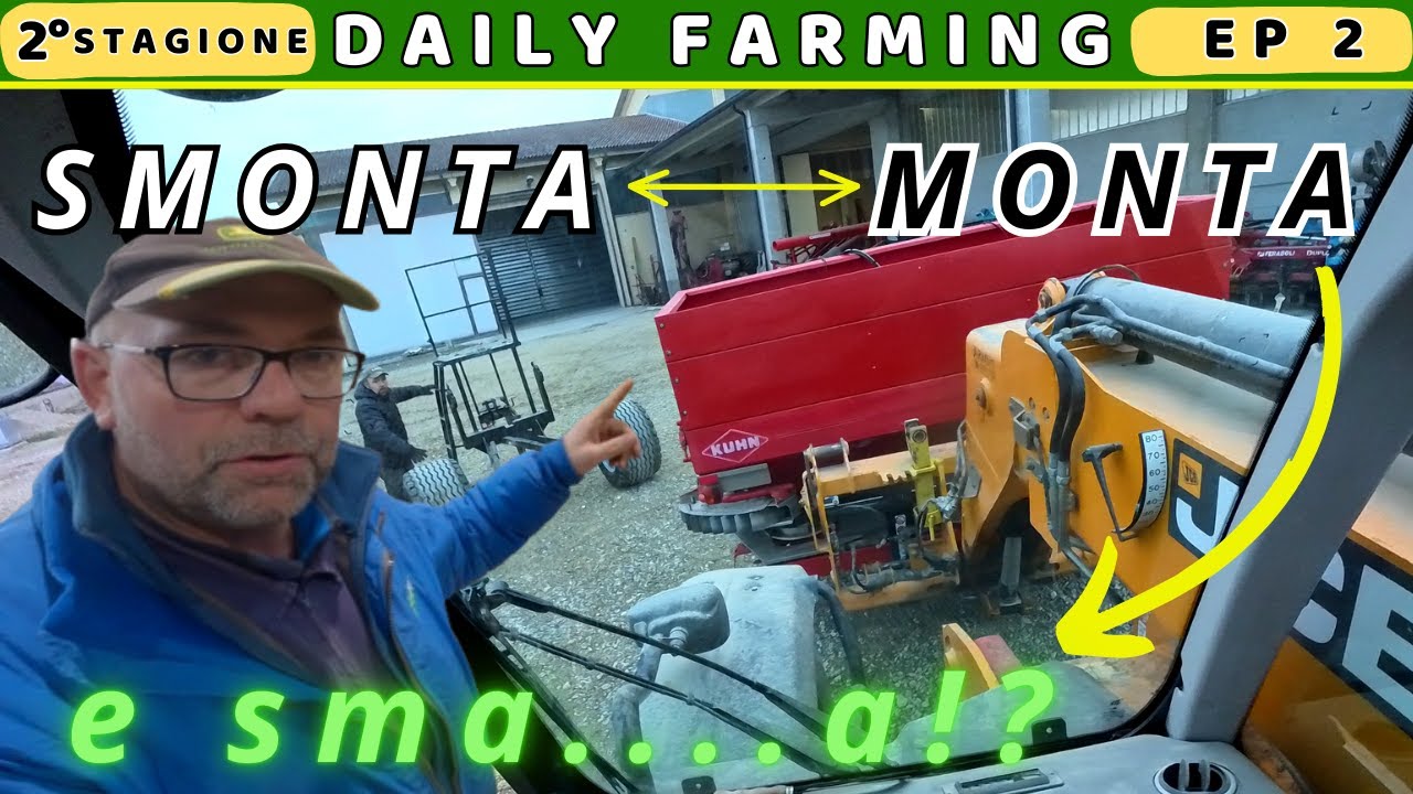 Smontiamo e rimontiamo gli spandiconcime | smantelliamo la cella frigo | DAILY FARMING 2 - YouTube