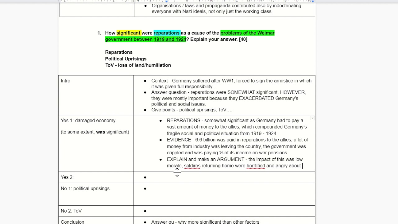 40 marker how to plan a paragraph - YouTube