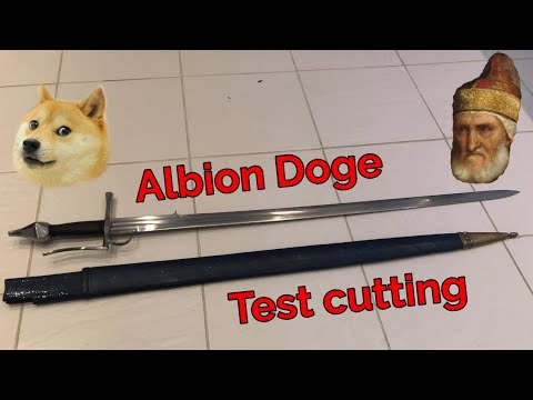 Albion Doge test cutting (including a double cut) - YouTube