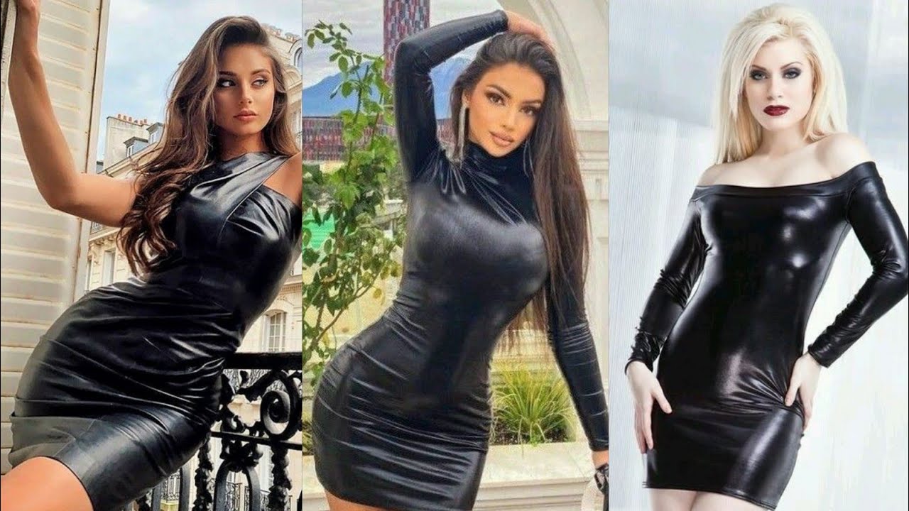 Top Trending & such a beautiful Idea's of leather mini bodycon designs ...