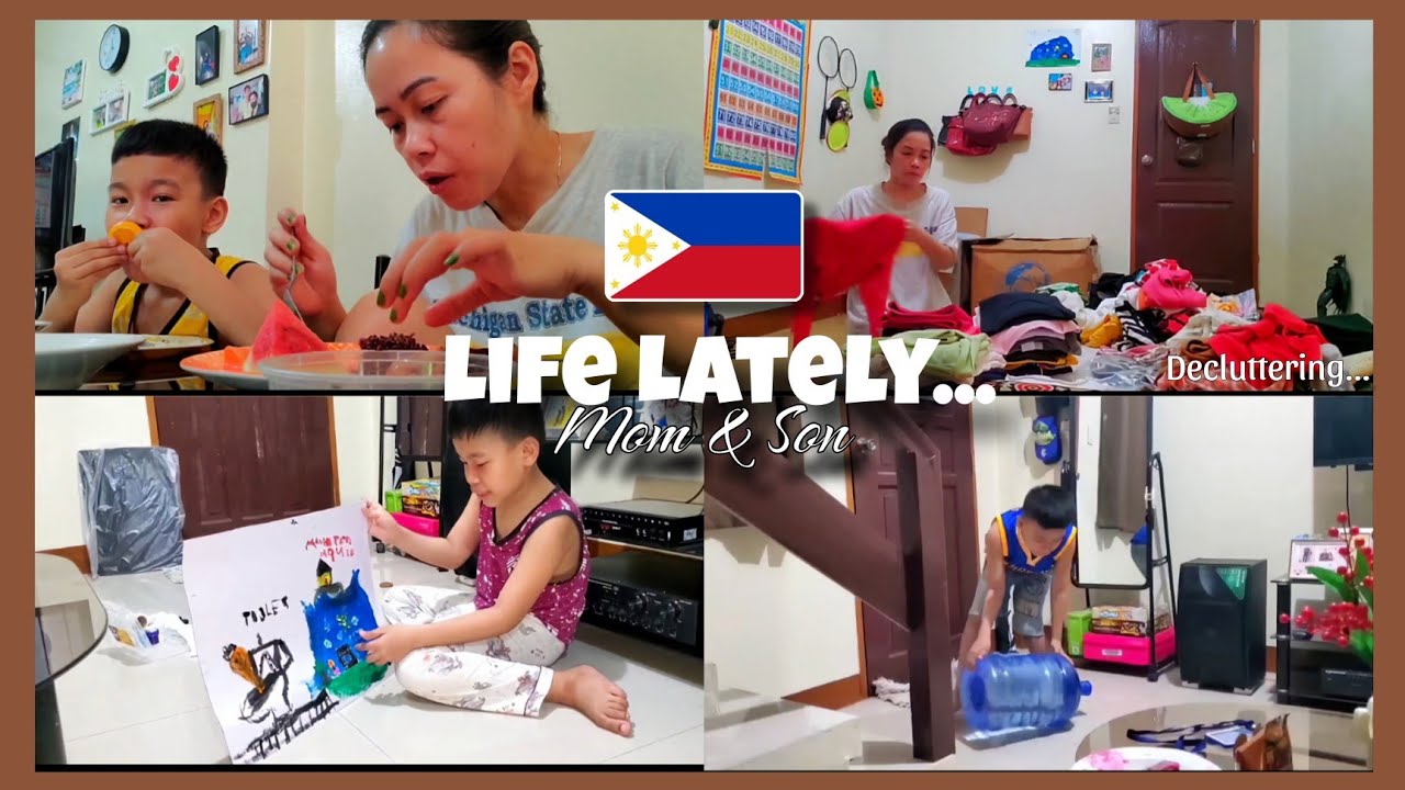 Mom And Son Vlog A Week With Us Decluttering Youtube