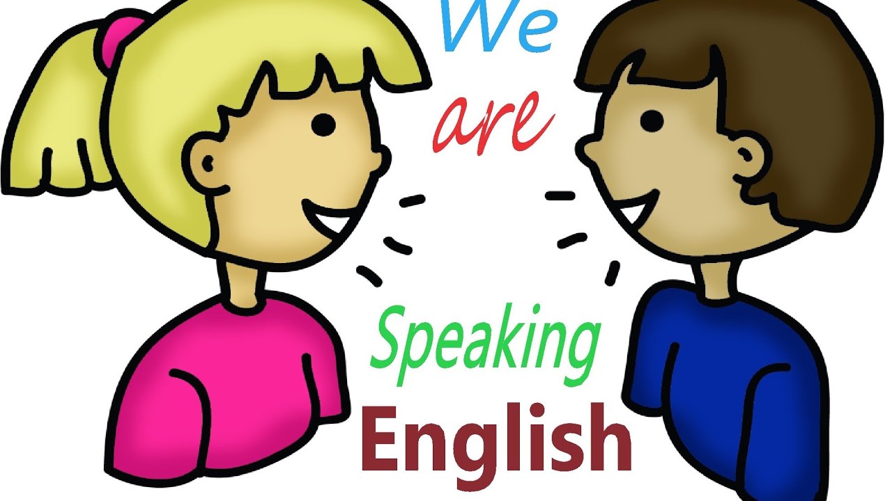 Speaking English Clipart