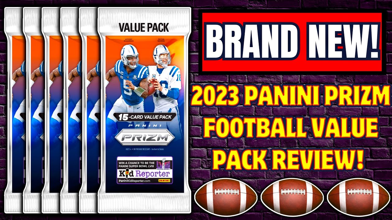 *FIRST LOOK!🚨 2023 PRIZM FOOTBALL VALUE PACKS - FULL BOX REVIEW!🏈 - YouTube