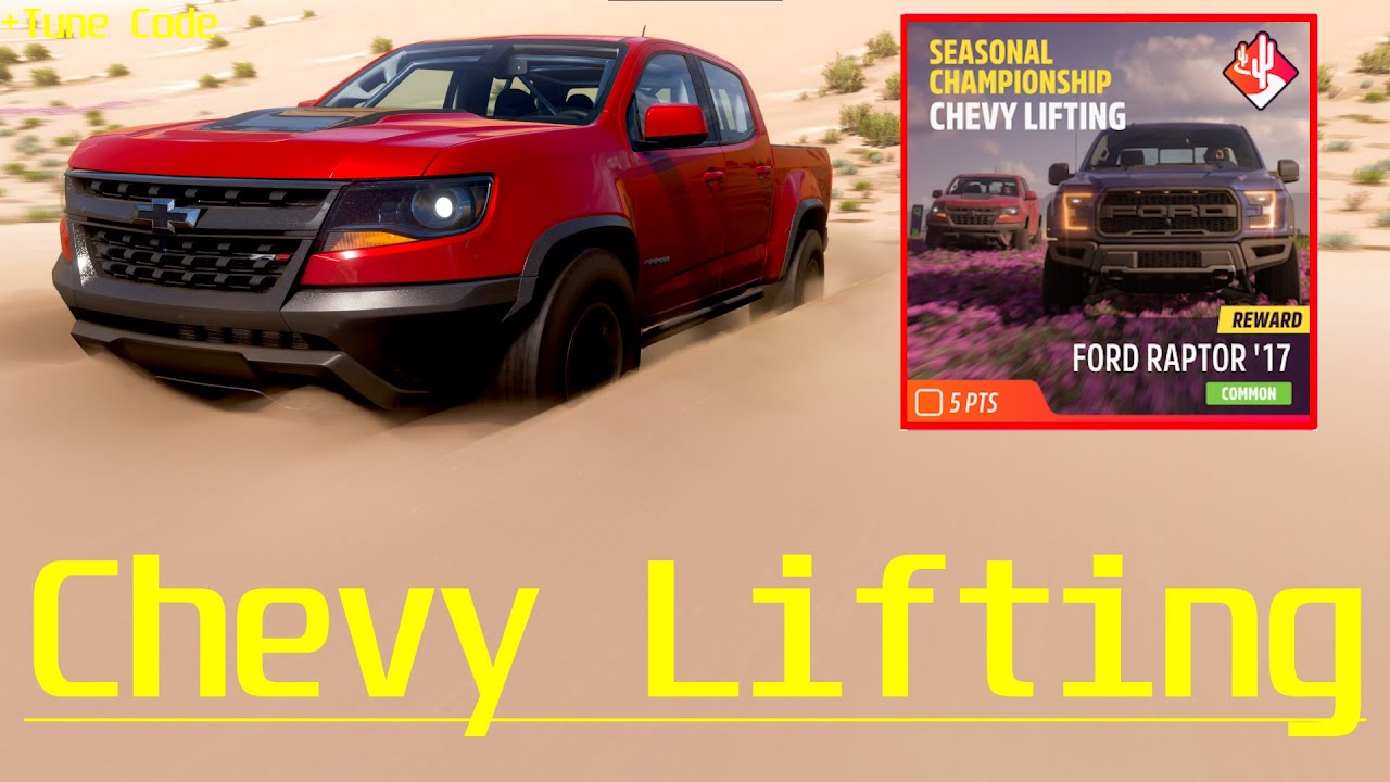 Chevy Lifting Seasonal Championship Chevy Pickups & 4x4's C600 + Tune ...