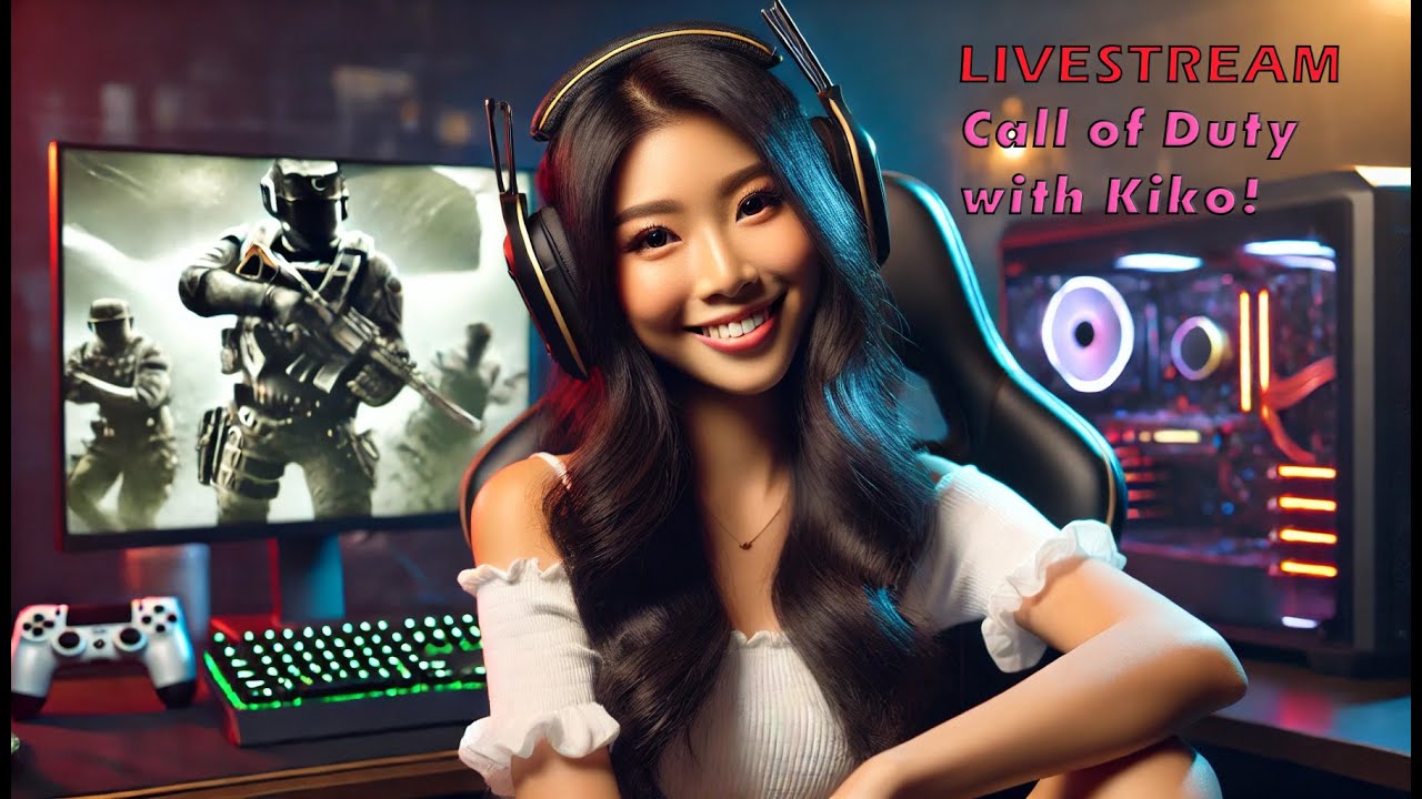 Just a Girl & Her PC – Let’s Get Sweaty in Call of Duty! 🔥🎯 - YouTube