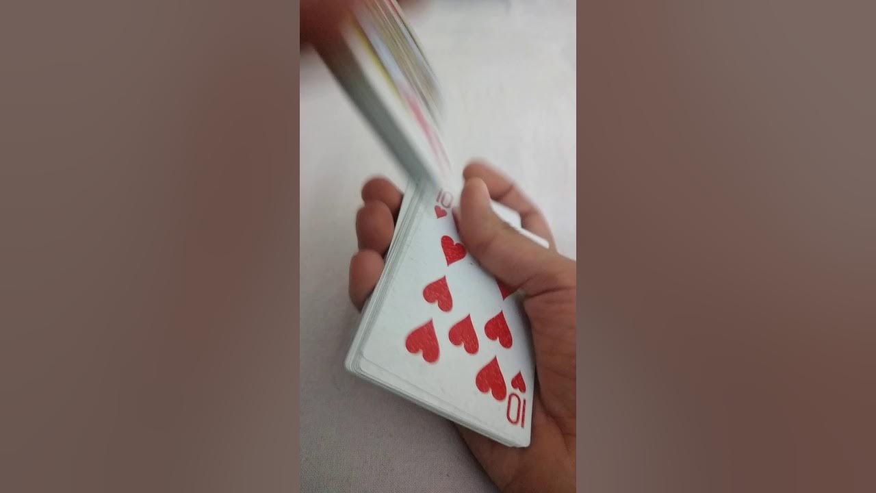 Easy ways to shuffle cards - YouTube