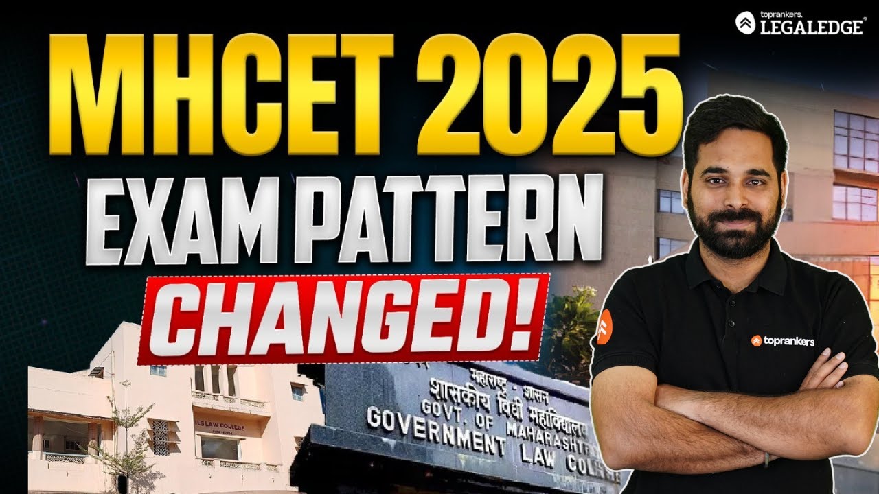 MHCET Law 2025: New Paper Pattern & Exam Changes Explained - YouTube