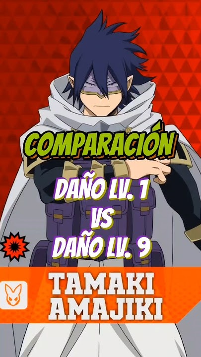 🐙 TAMAKI AMAJIKI | Comparación Nuevo Personaje Daño LV1 vs LV9 #myheroultrarumble #tamakiamajiki ...