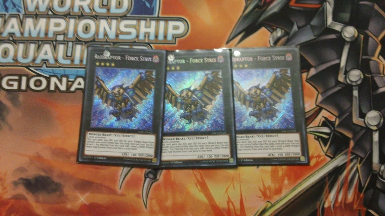 Yugioh! | Raid Raptor Deck Profile May 2016 | Post SHVI - YouTube