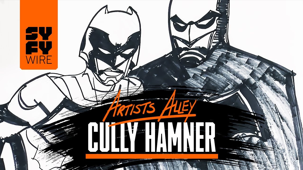 Watch Cully Hamner Sketch Batman And The Signal | C2E2 | SYFY WIRE ...