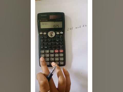 calculate mod (using scientific calculator ). - YouTube