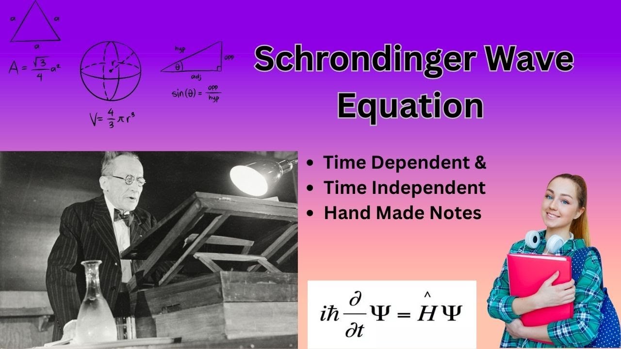 Schrodinger Wave Equation | Solving Schrodinger Wave Equation | Solving ...