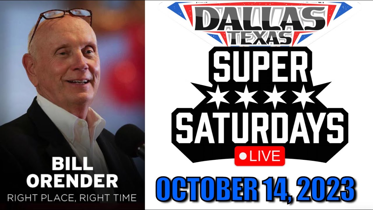 Bill Orender - Dallas Super Saturday - October 14, 2023 - YouTube