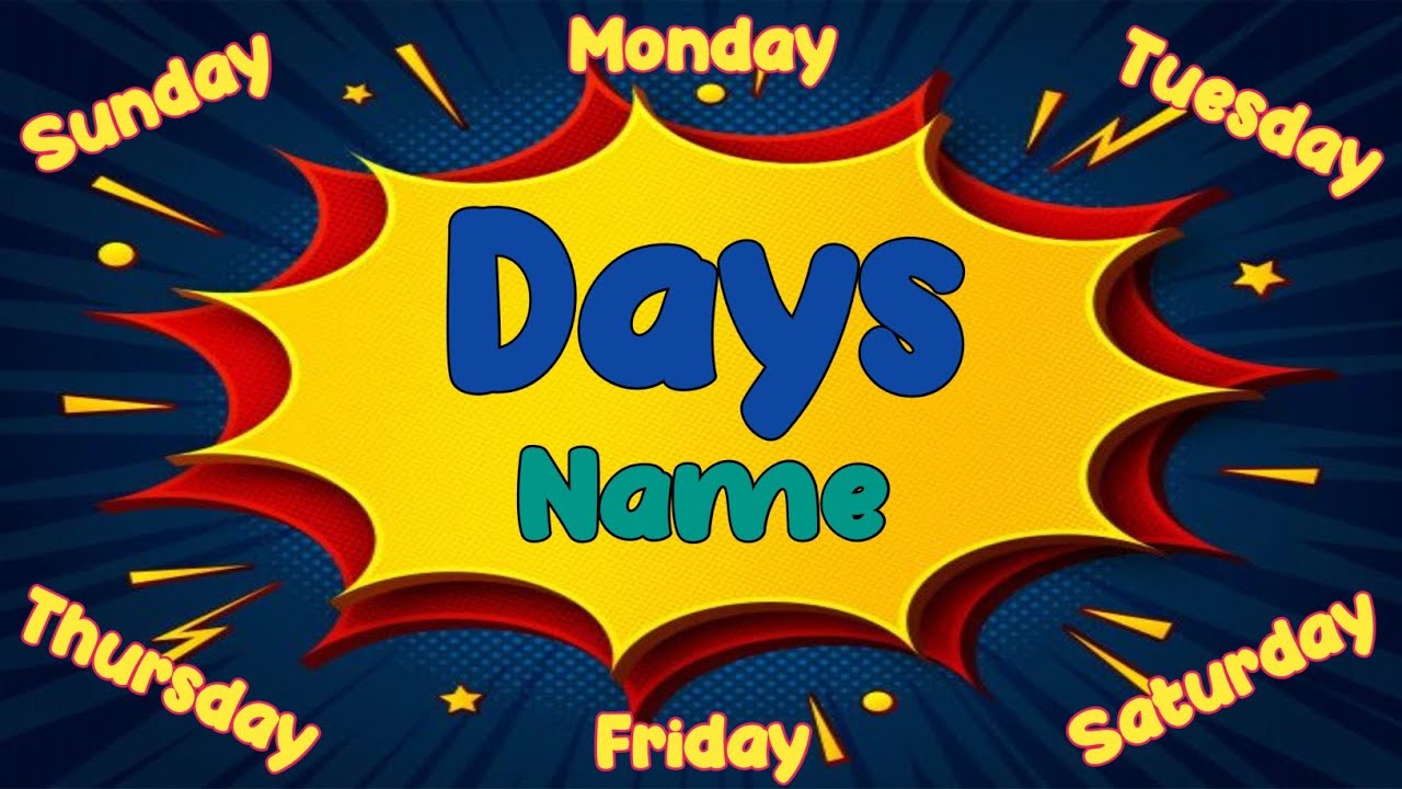 Days of the Week | Days Name | Week Name | @JackHartmann - YouTube