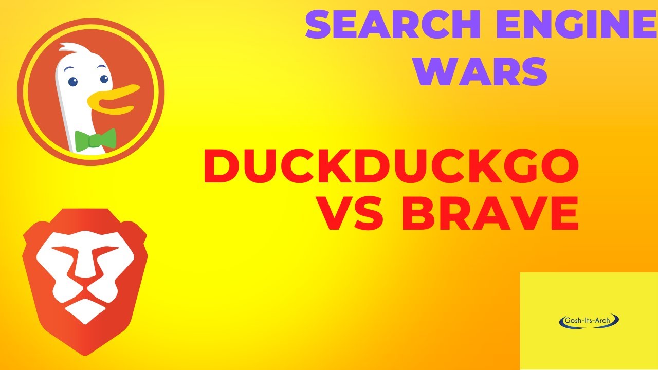 Search Wars DuckDuckGo vs Brave - YouTube