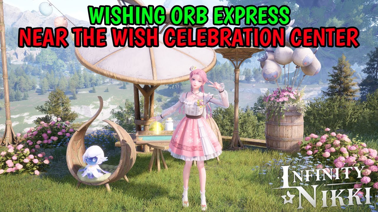 INFINITY NIKKI - Wishing Orb Express - Near the Wish Celebration Center ...