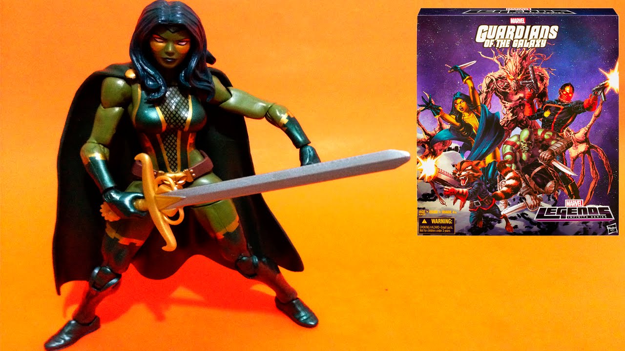 Gamora Marvel Legends Infinite Pack Guardianes Of The Galaxy Review ...