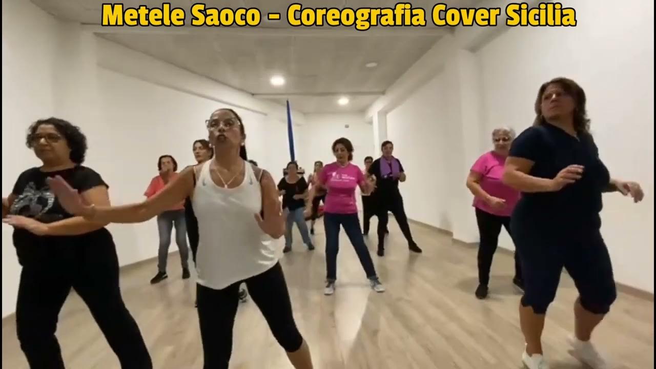 Metele Saoco - Coreografia Cover Sicilia Ballo di Gruppo 2023 - YouTube