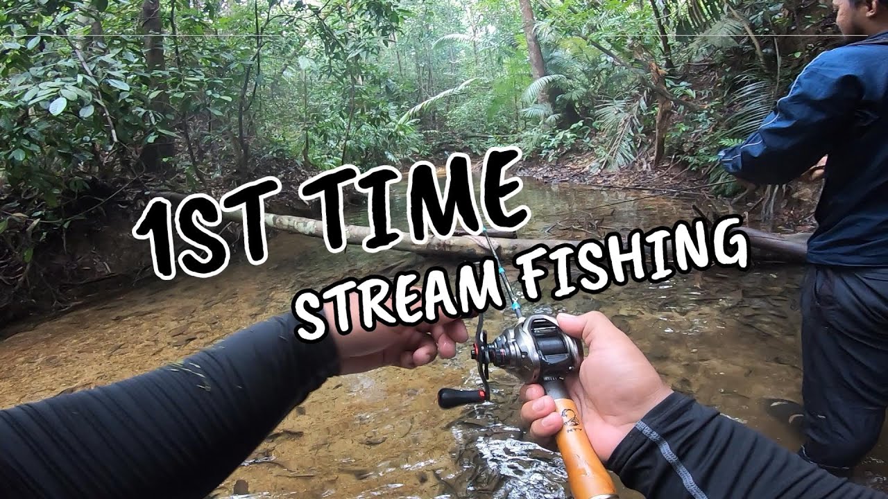 1ST TIME STREAM FISHING ( STREAM VLOG ) - YouTube