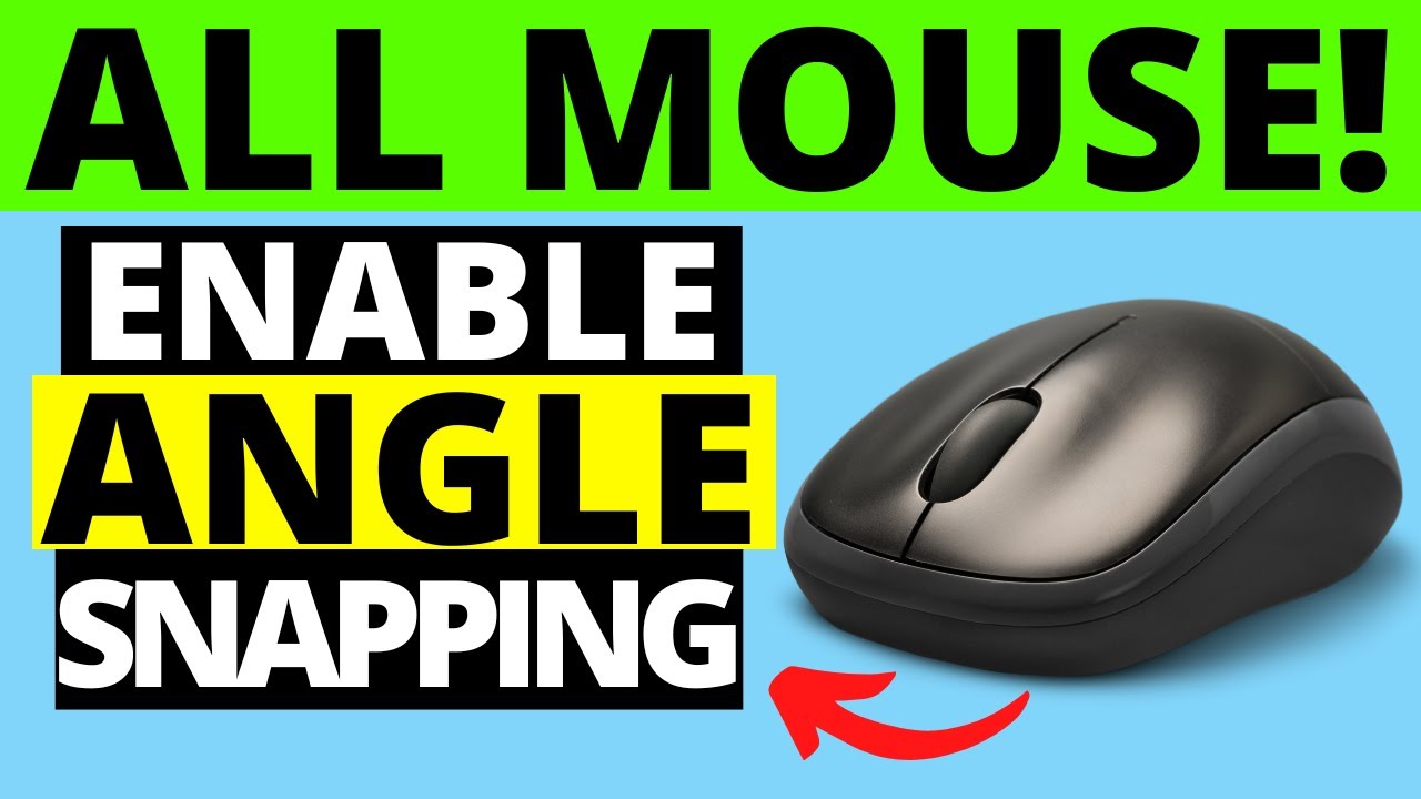 How To Enable Angle Snapping For Every Mouse! - YouTube