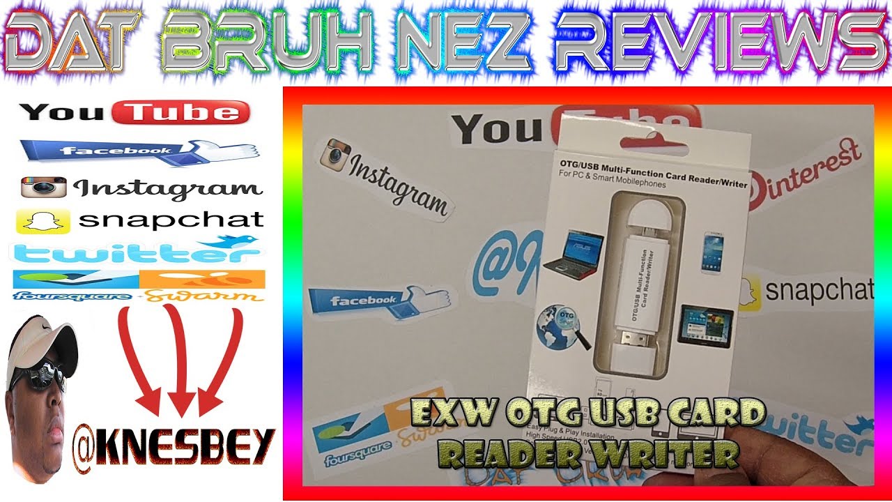 EXW OTG USB MULTI FUNCTION CARD READER WRITER - YouTube